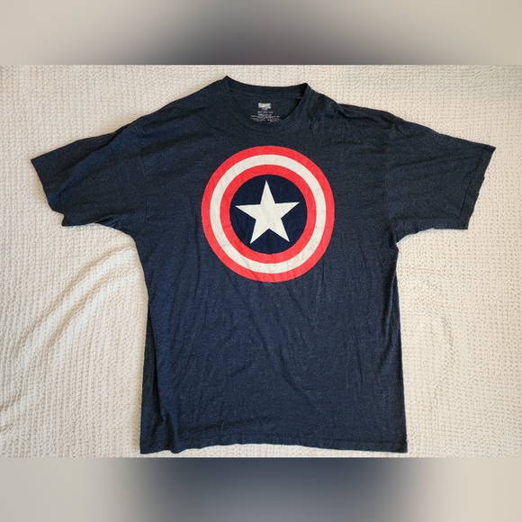 Marvel | Shirts | Marvel Captain America Tshirt Size 3xlt | Poshmark